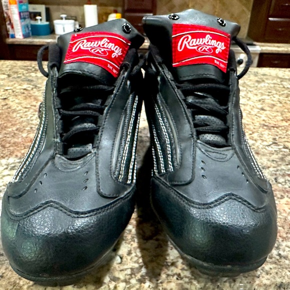 Rawlings | Shoes | Rawlings Black Baseball Cleats | Poshmark